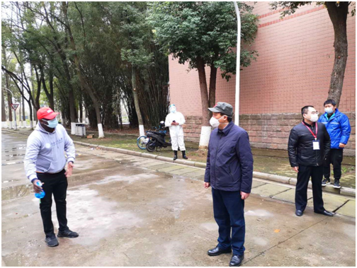 Leaders from Hubei Provincial Department of Education Inspected HBUT's ...
